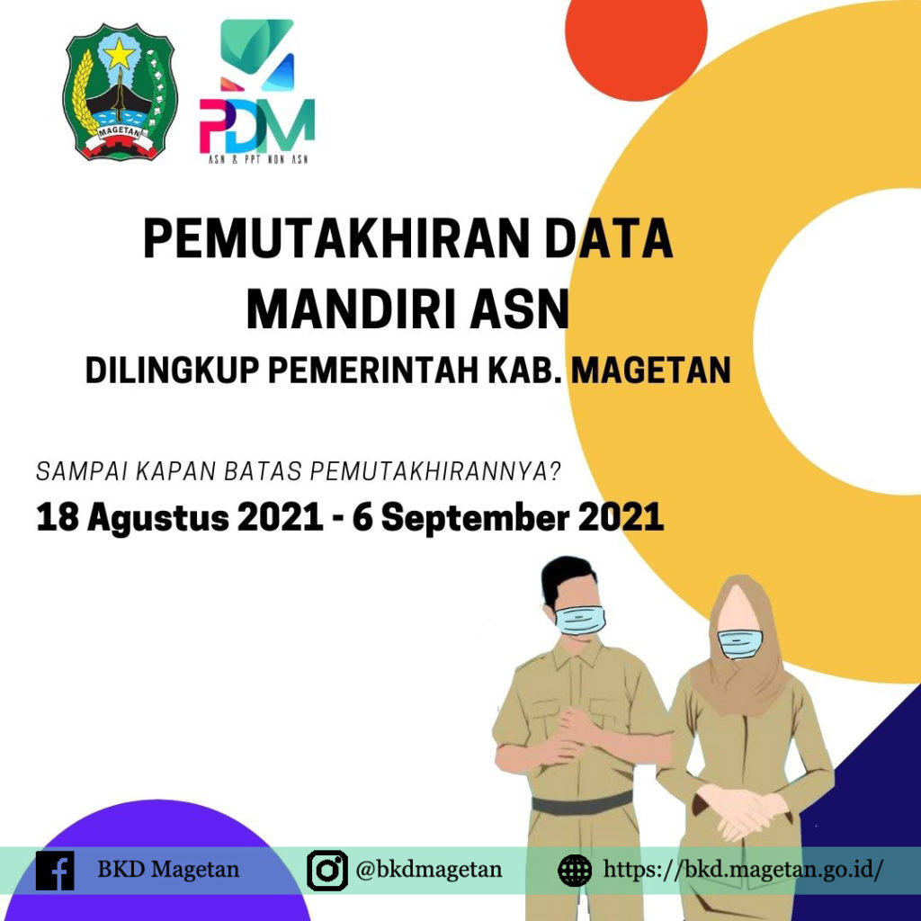 BATAS PEMUTAKHIRAN DATA MANDIRI ASN DI LINGKUP PEMERINTAH KAB. MAGETAN - BKPSDM